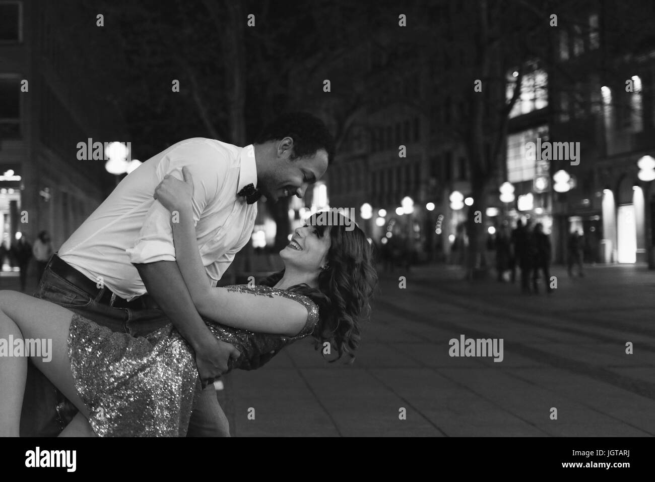 Friday out Black and White Stock Photos & Images - Alamy