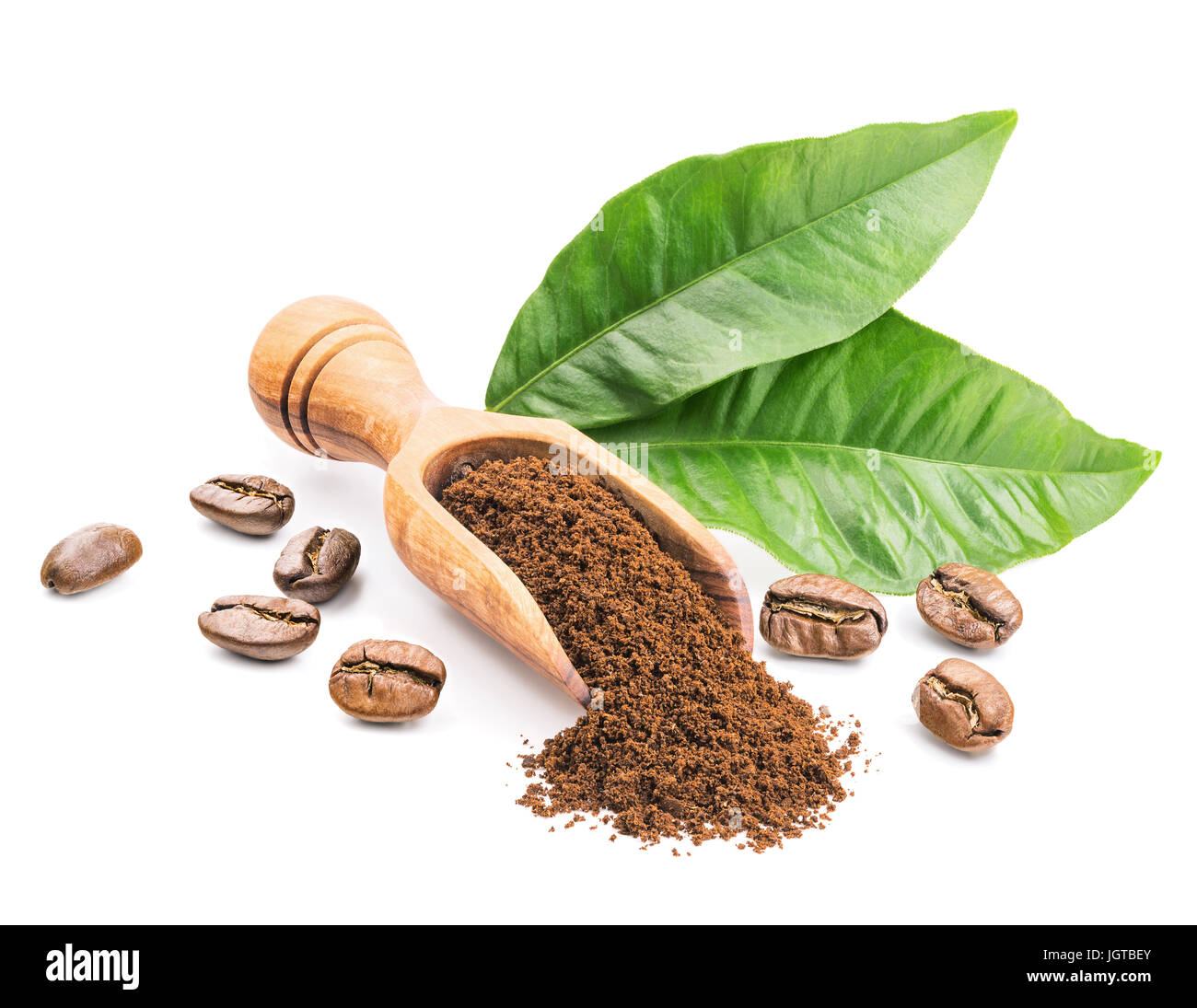 Roasted beans for coffee Cut Out Stock Images & Pictures - Alamy