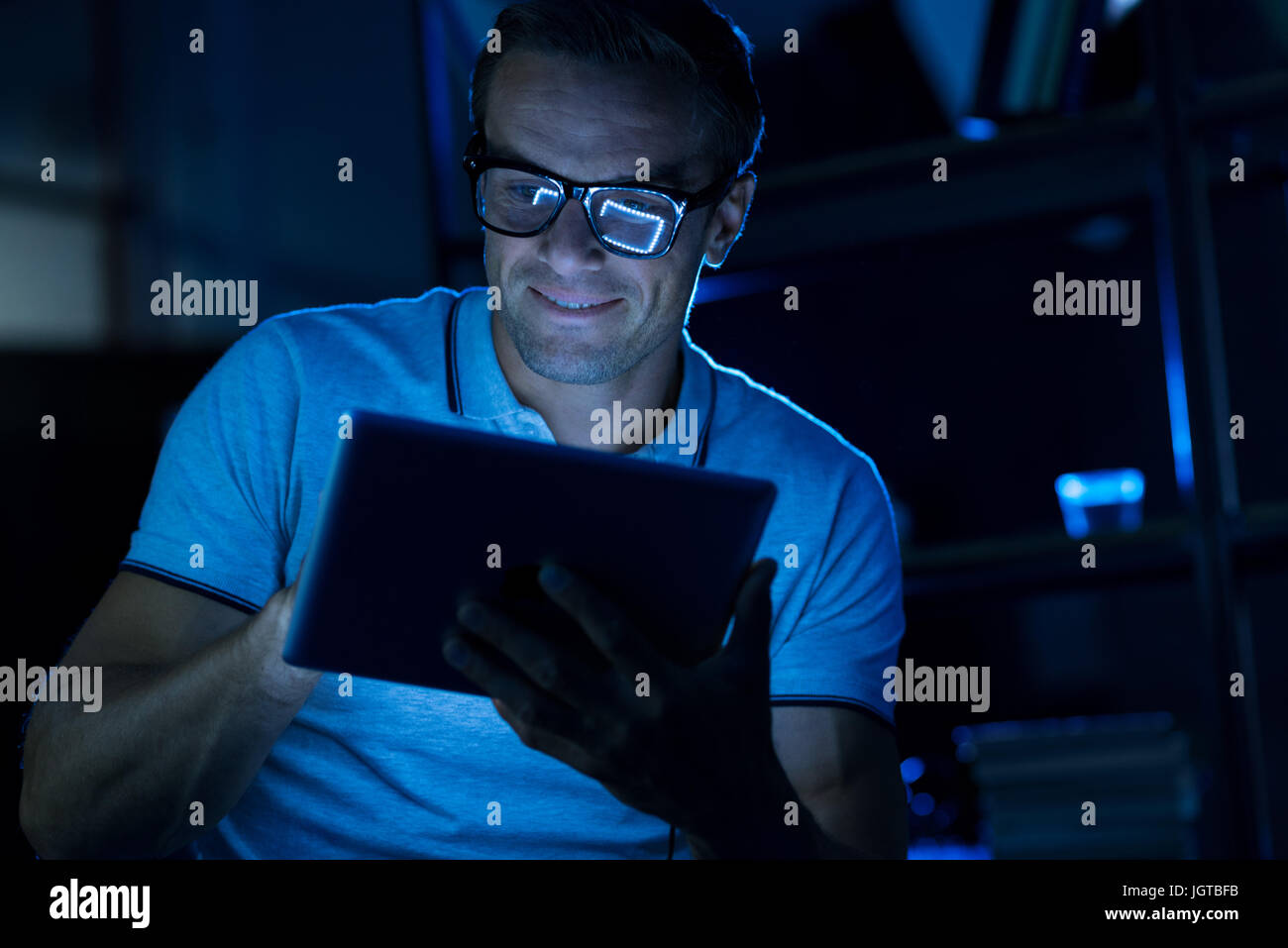 Gadget night hi-res stock photography and images - Alamy