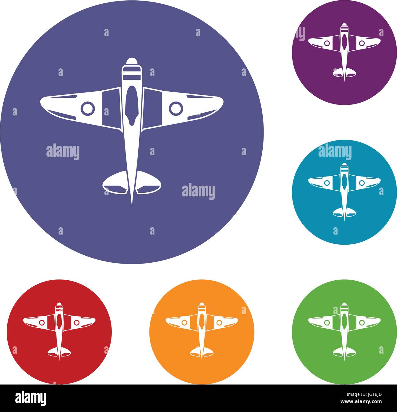 Military fighter plane icons set Stock Vector Image & Art - Alamy