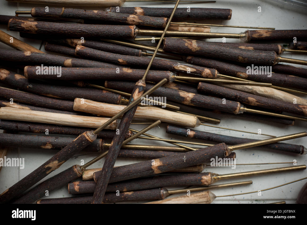 The Turkish Art of Ebru, Marbling Stock Photo - Alamy