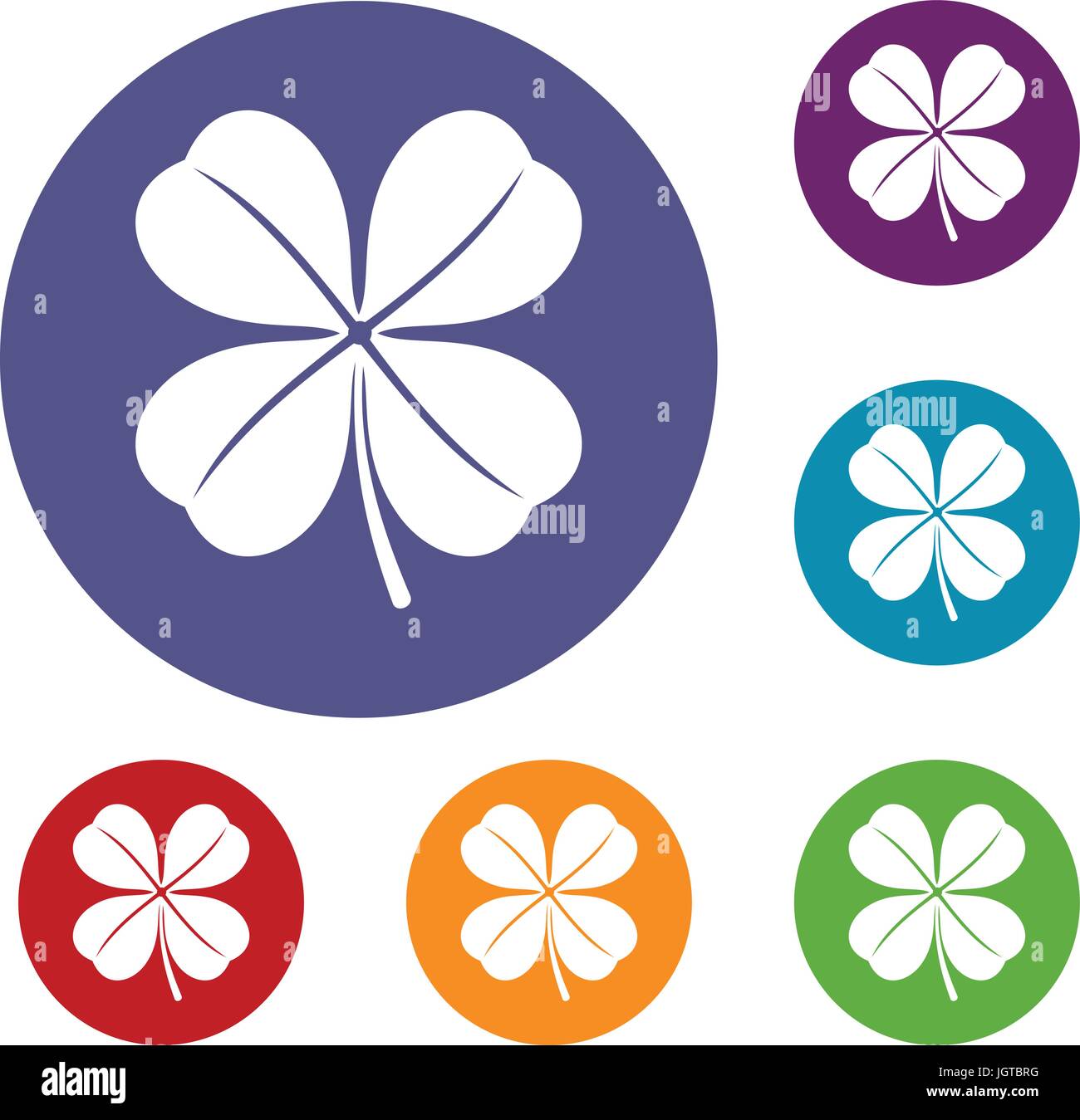 Red clover botanical illustration Stock Vector Images - Alamy