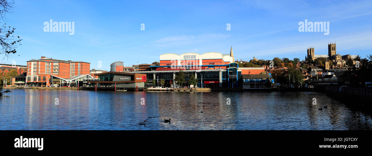 Lincoln uk brayford pool waterfront hi-res stock photography and images ...