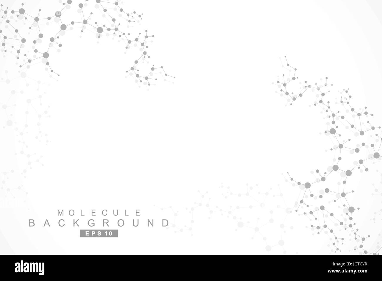 Structure Molecule And Communication Dna Atom Neurons Scientific Concept For Your Design