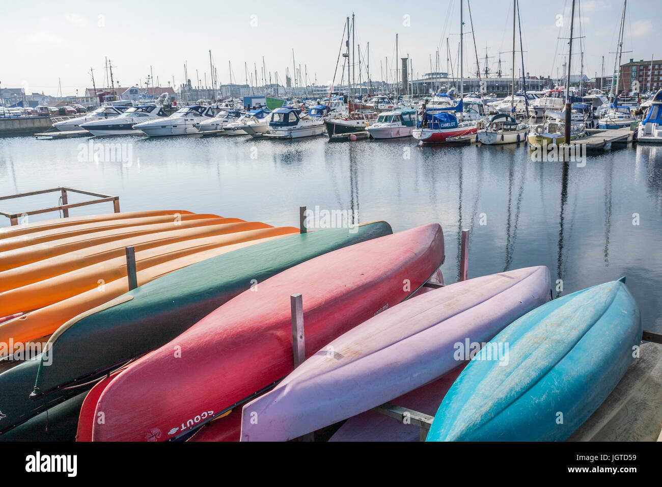 The boat marina at Hartlepool,England,UK Stock Photo - Alamy