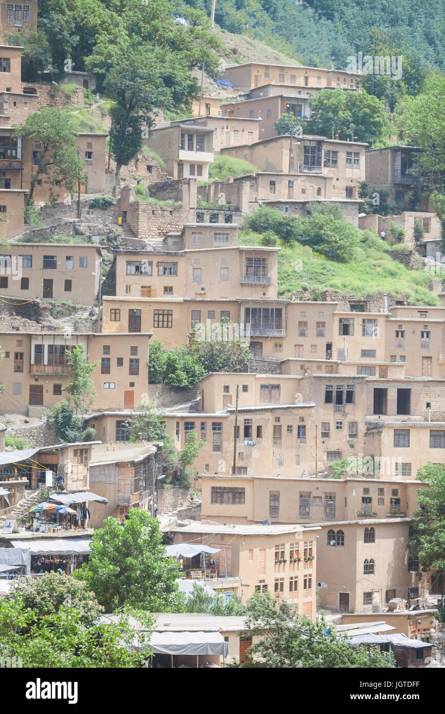 general view of the Masuleh village in Iran Stock Photo - Alamy
