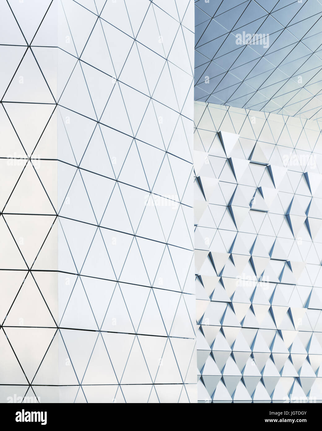 Abstract architectural pattern Stock Photo - Alamy