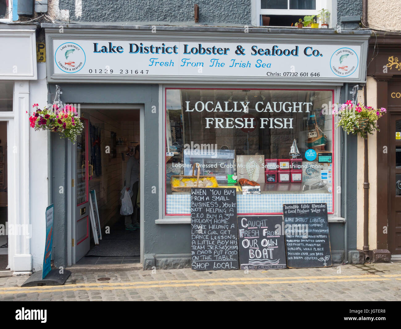 Lake District Lobster and Seafood Company small independent fishmonger ...