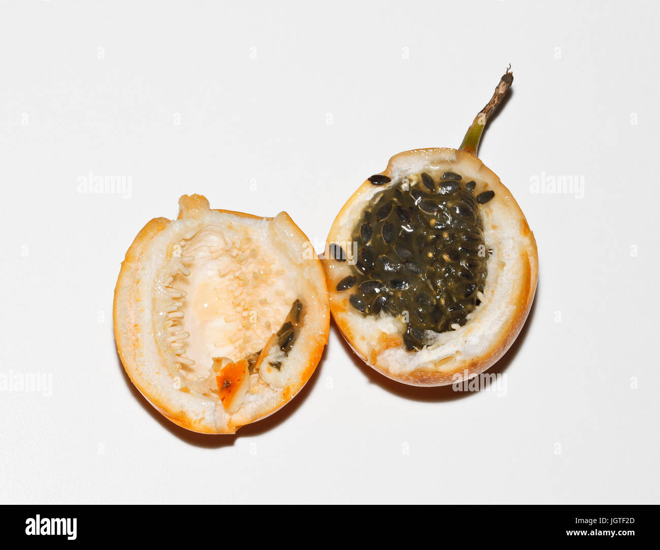Passion Fruit Passiflora Edulis High Resolution Stock Photography and ...