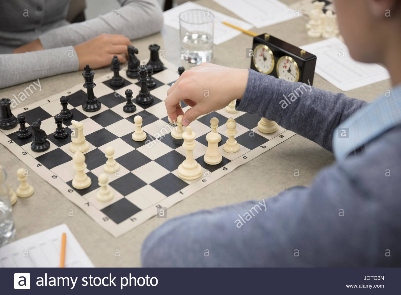 Middle school student students hi-res stock photography and images - Alamy