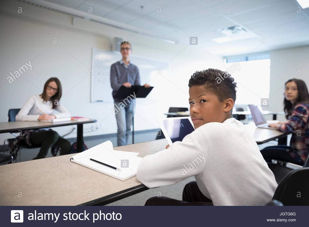 Child podium debate hi-res stock photography and images - Alamy