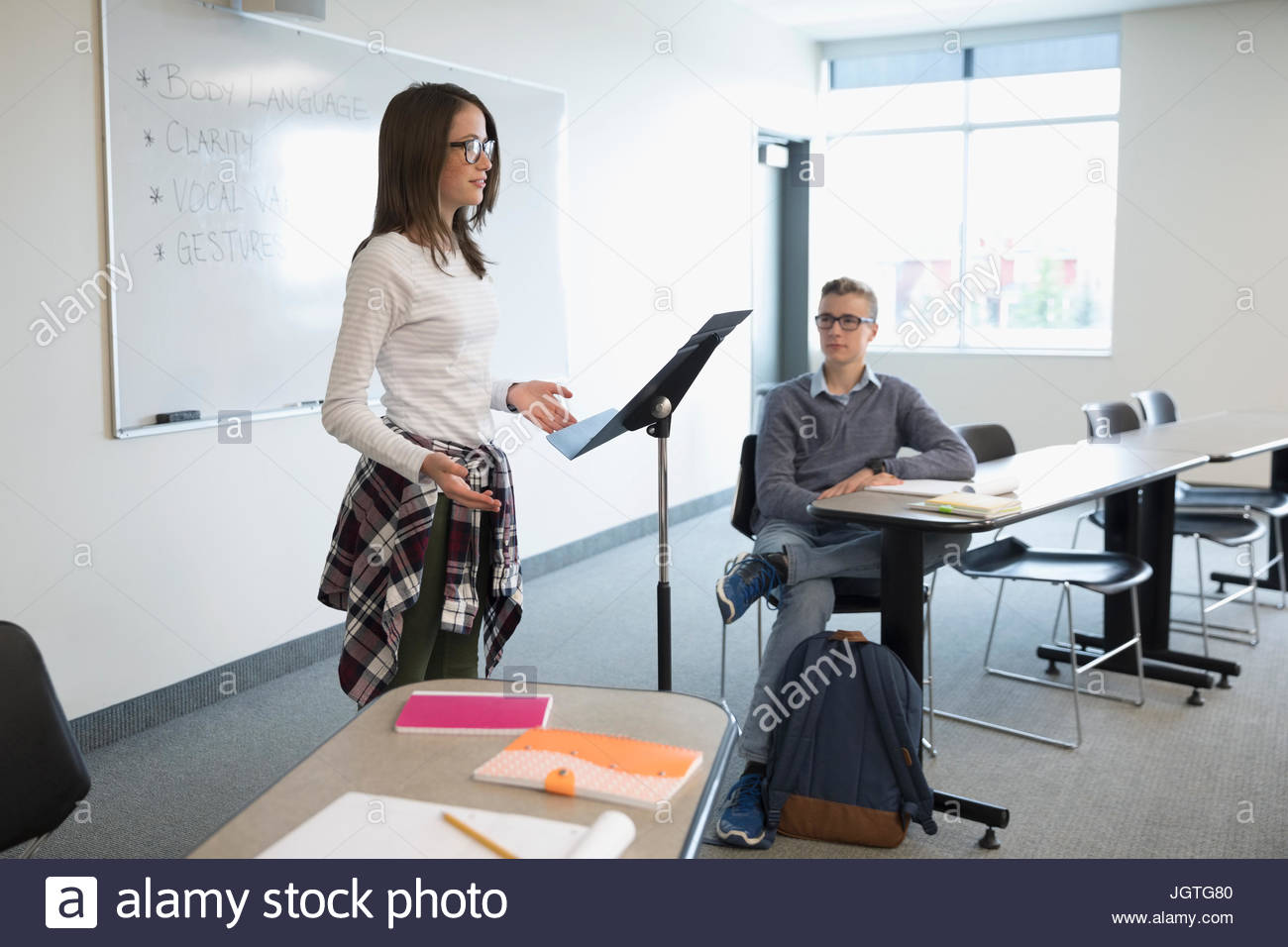 Middle school classroom not science hi-res stock photography and images ...