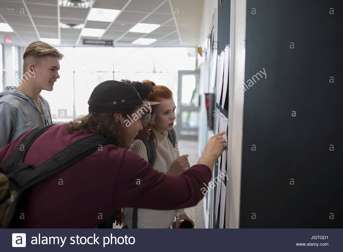 Student result bulletin hi-res stock photography and images - Alamy