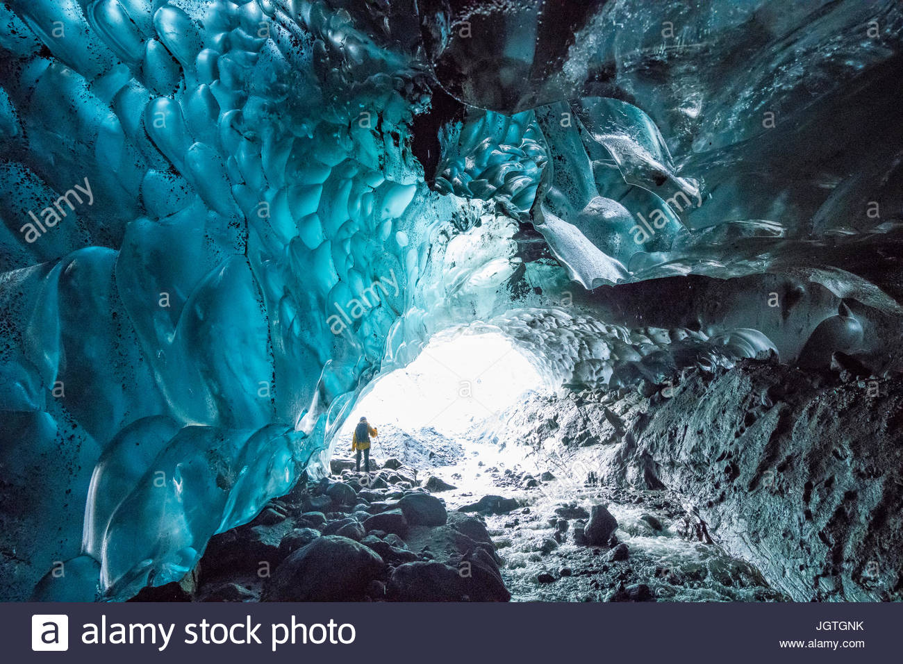 Alaska Ice Cave Stock Photos & Alaska Ice Cave Stock Images - Alamy