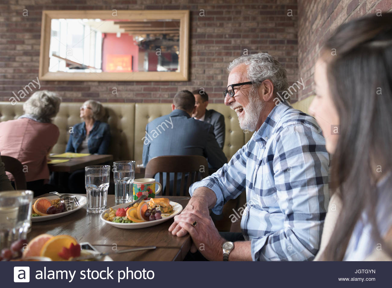 Table with brunch hi-res stock photography and images - Alamy