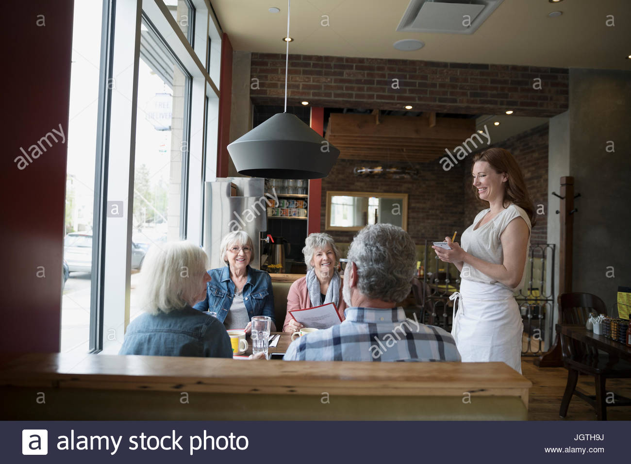 Ordering Food Restaurant Stock Photos & Ordering Food Restaurant Stock ...