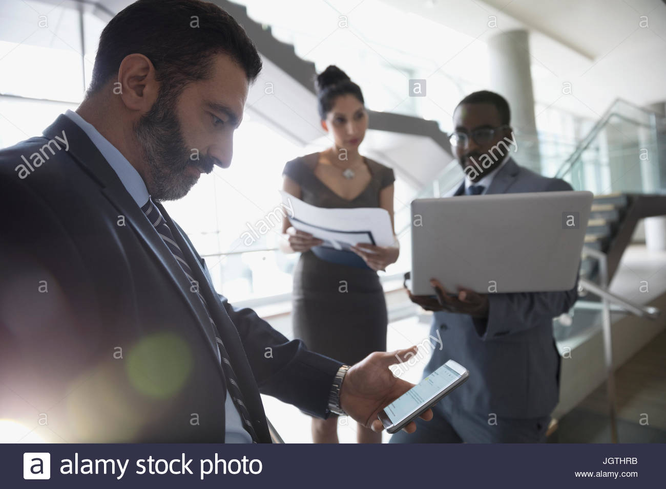 Indian people checking phone hi-res stock photography and images - Alamy