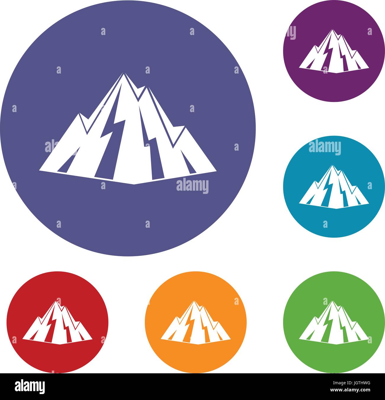 Rock icons set Stock Vector Image & Art - Alamy