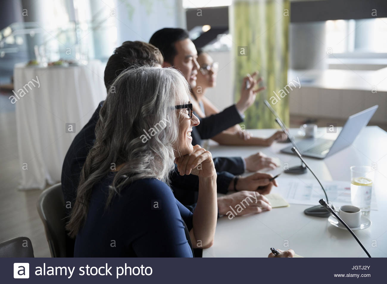 Panel people hi-res stock photography and images - Alamy