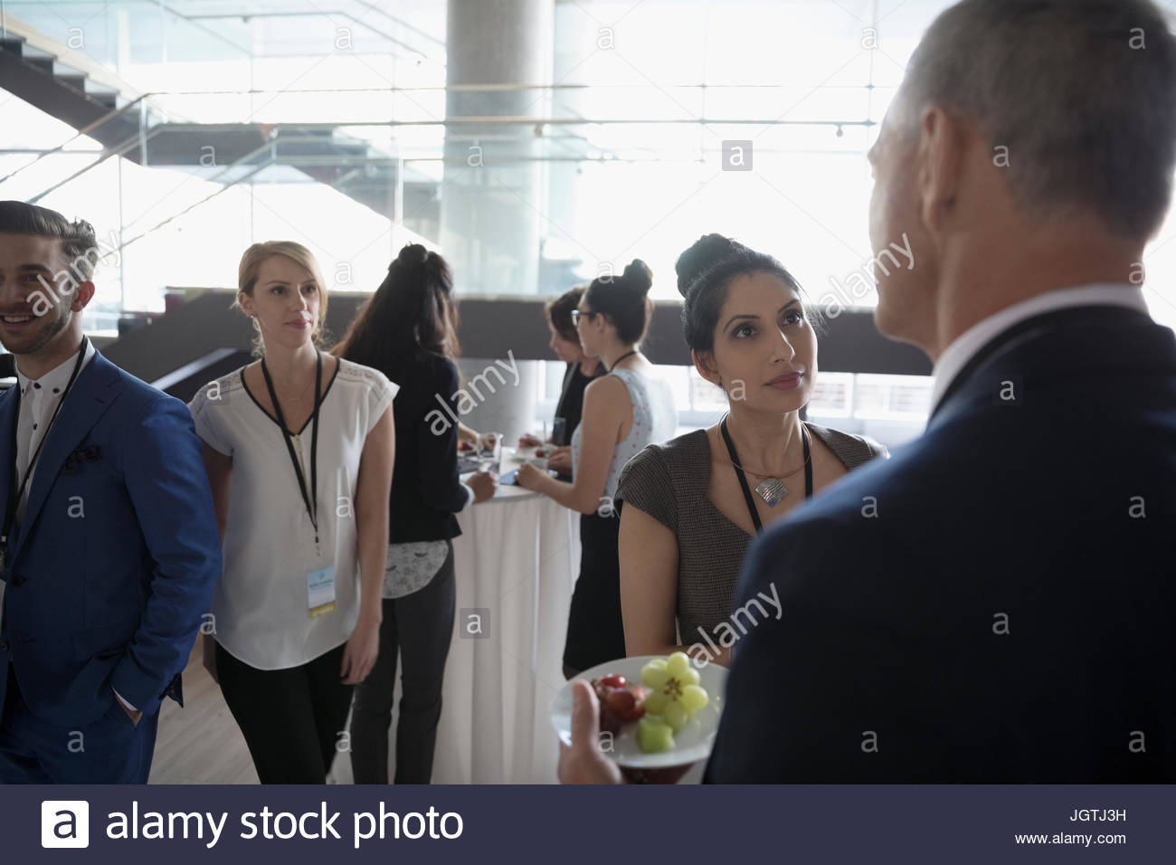 Two indian people talking hi-res stock photography and images - Alamy