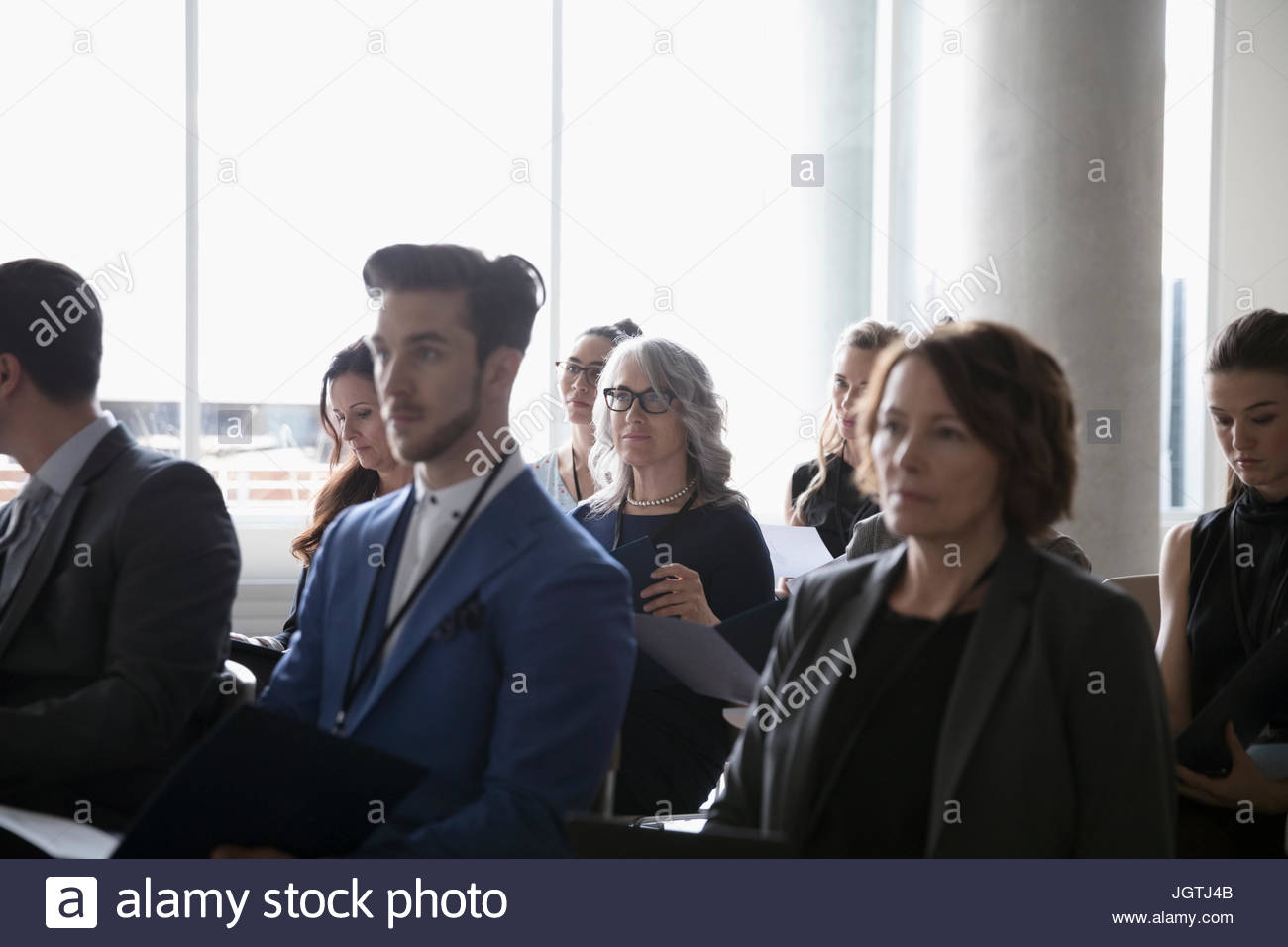 Attentive people hi-res stock photography and images - Alamy