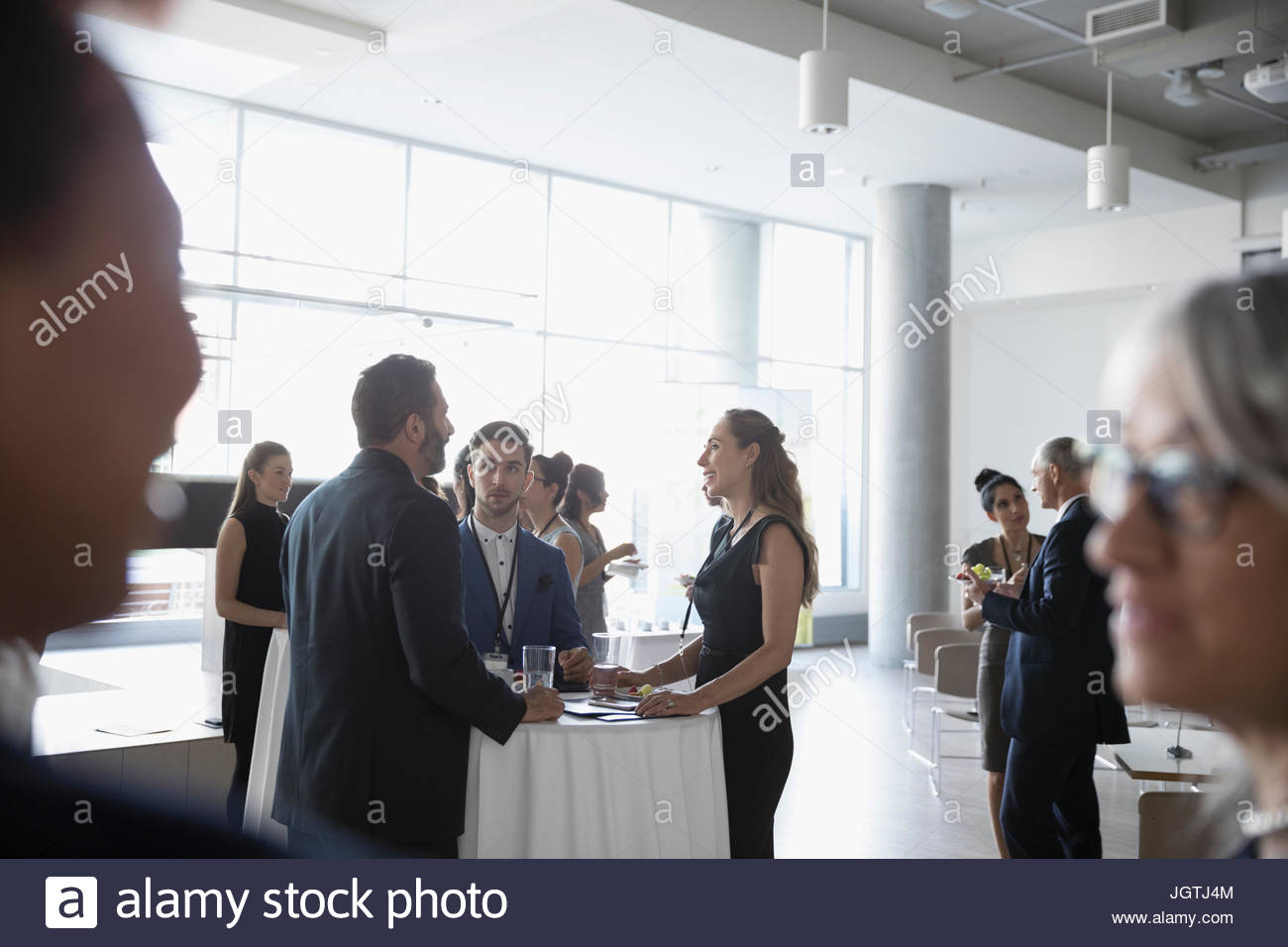 Woman talking at conference table hi-res stock photography and images ...