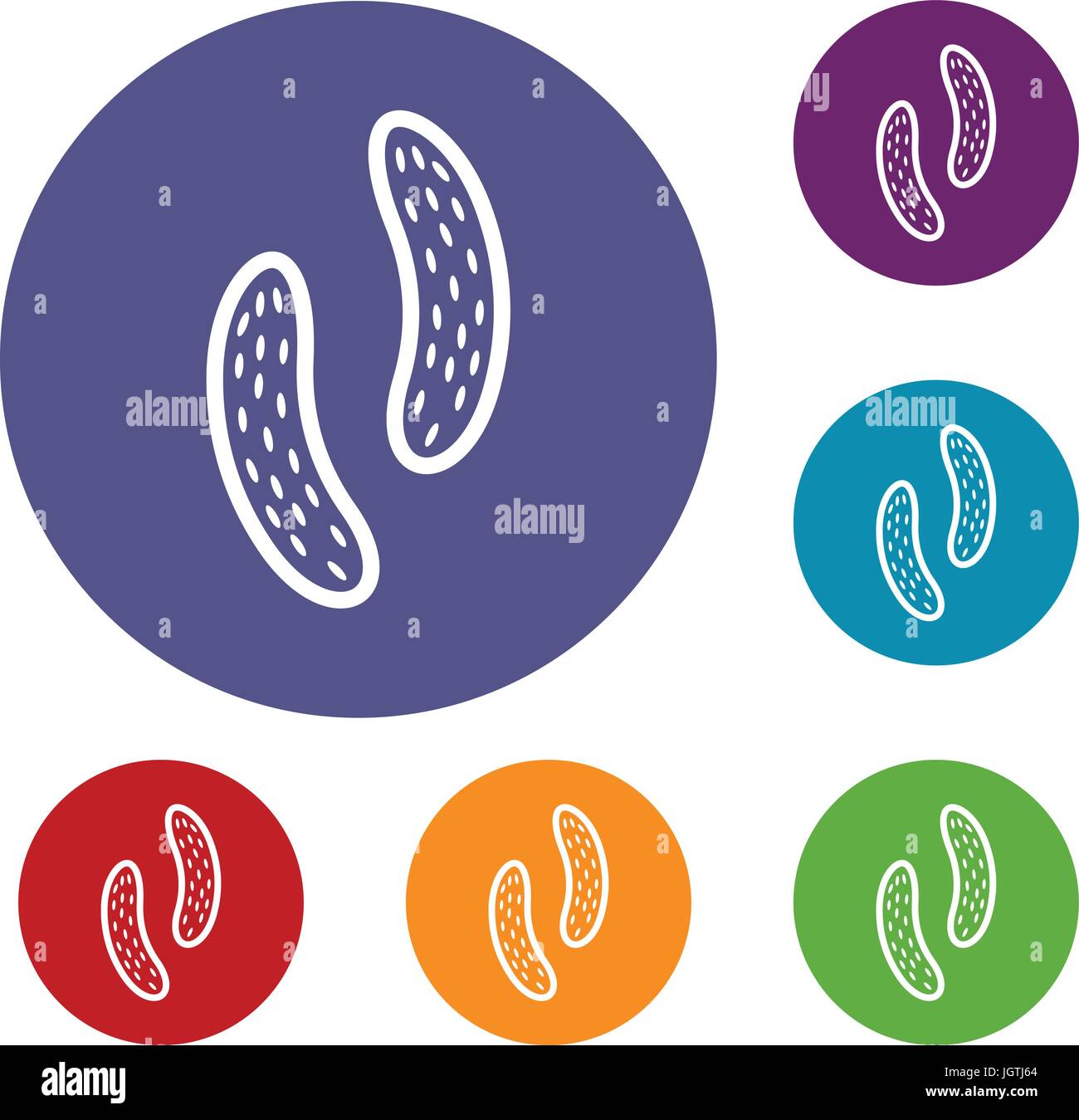 Epithelial cell icons set Stock Vector Image & Art - Alamy