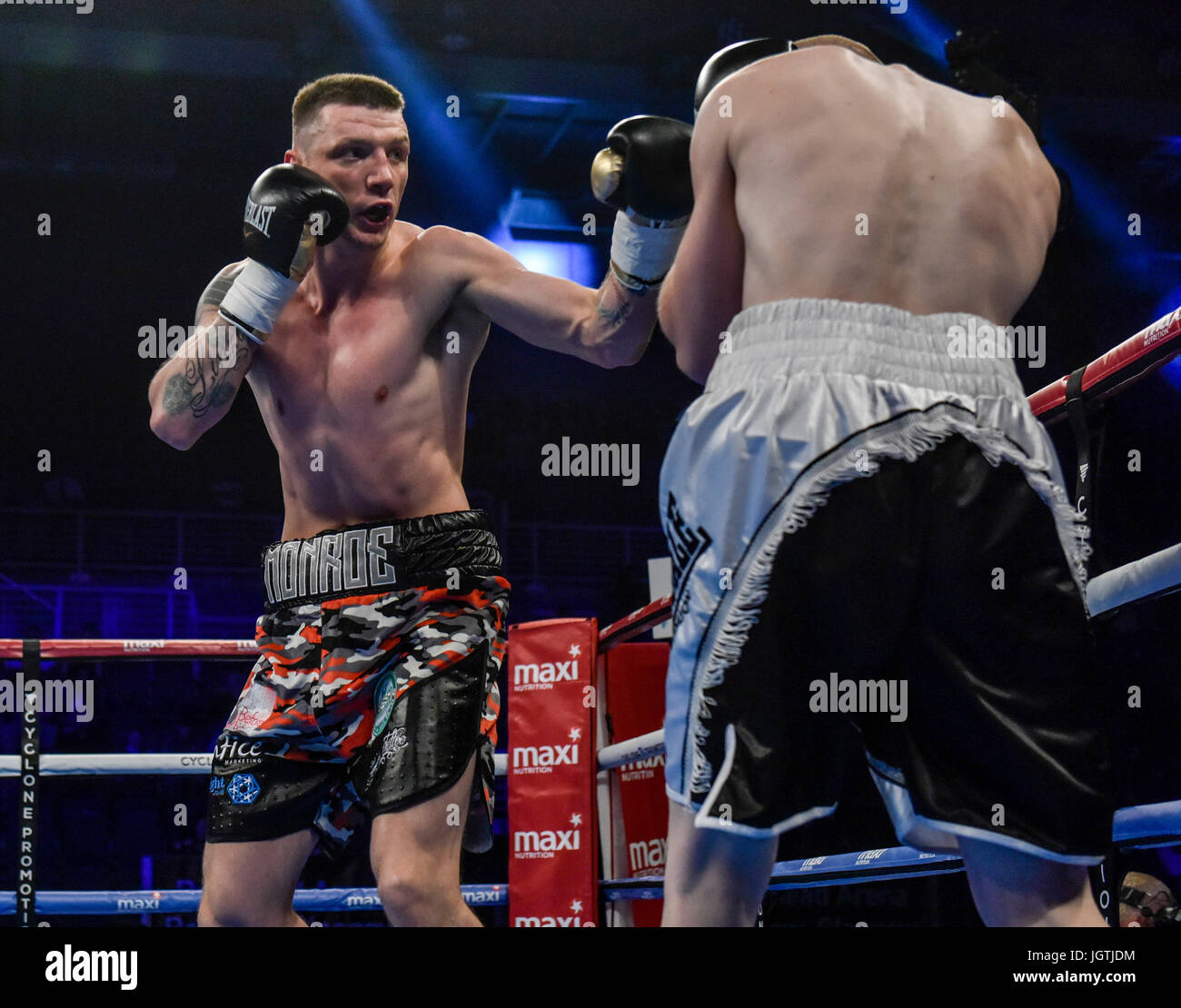 Saturday 8th of July 2017: Boxing, Braehead Arena, Glasgow, Scotland. 4 ...