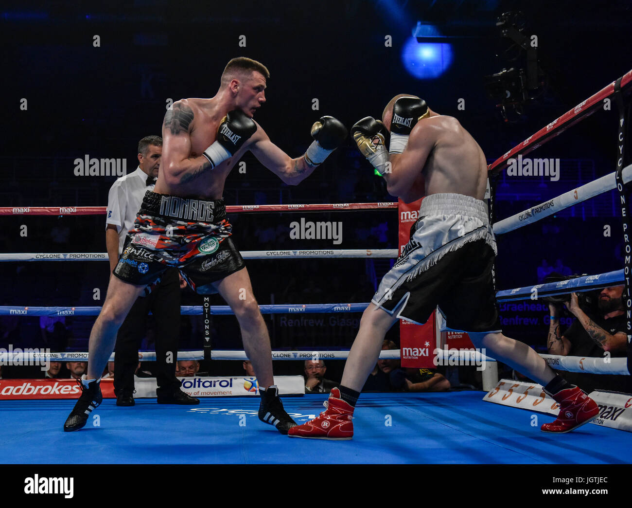 Saturday 8th of July 2017: Boxing, Braehead Arena, Glasgow, Scotland. 4 ...