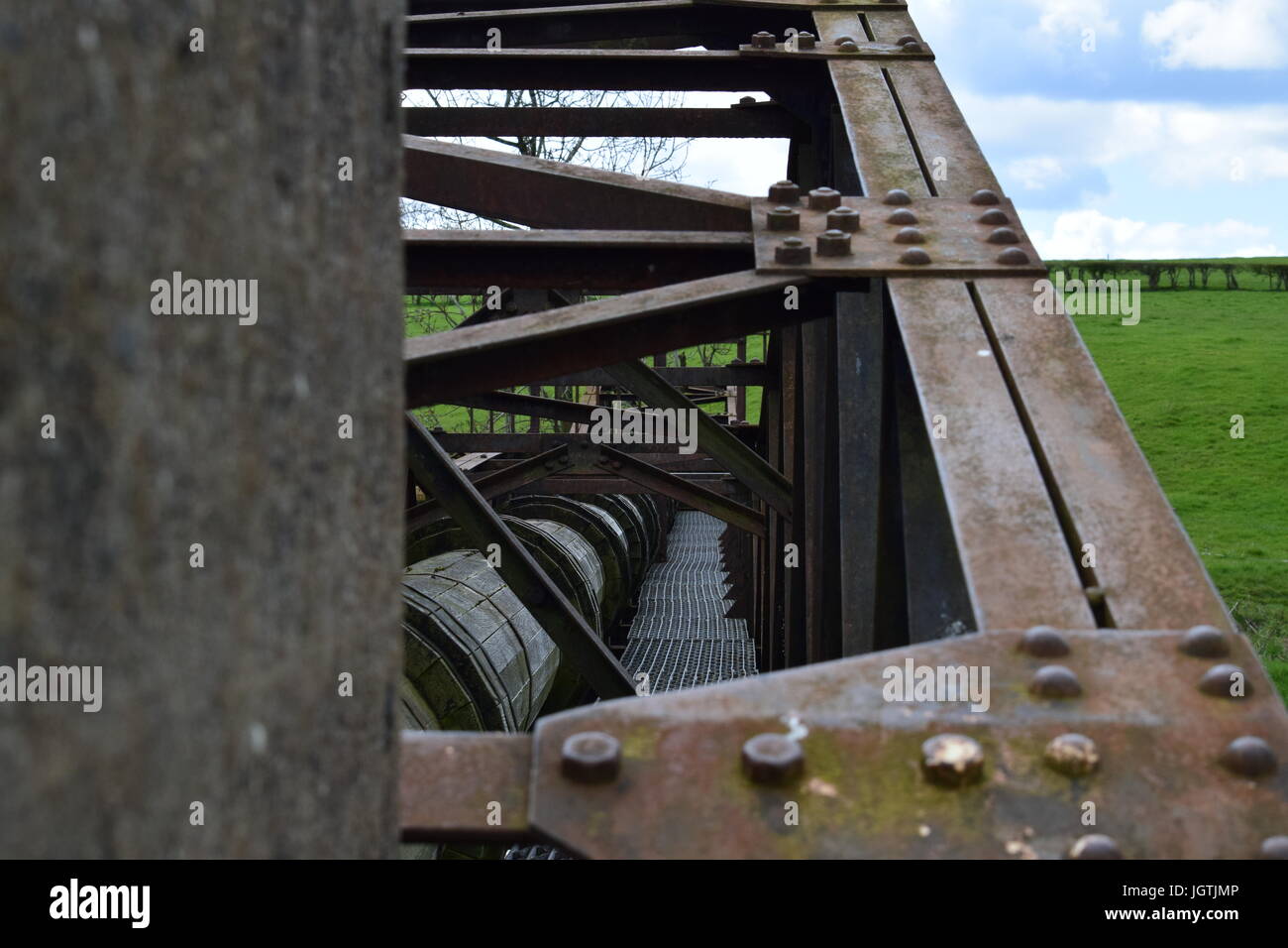 Steel work and pipe Stock Photo - Alamy