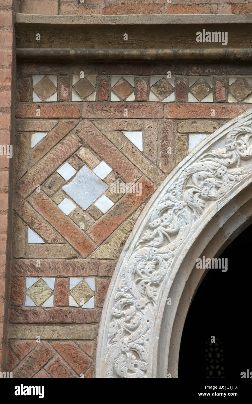 Brick Design, Basilica Church of Santo Stefano; Bologna; Italy Stock ...