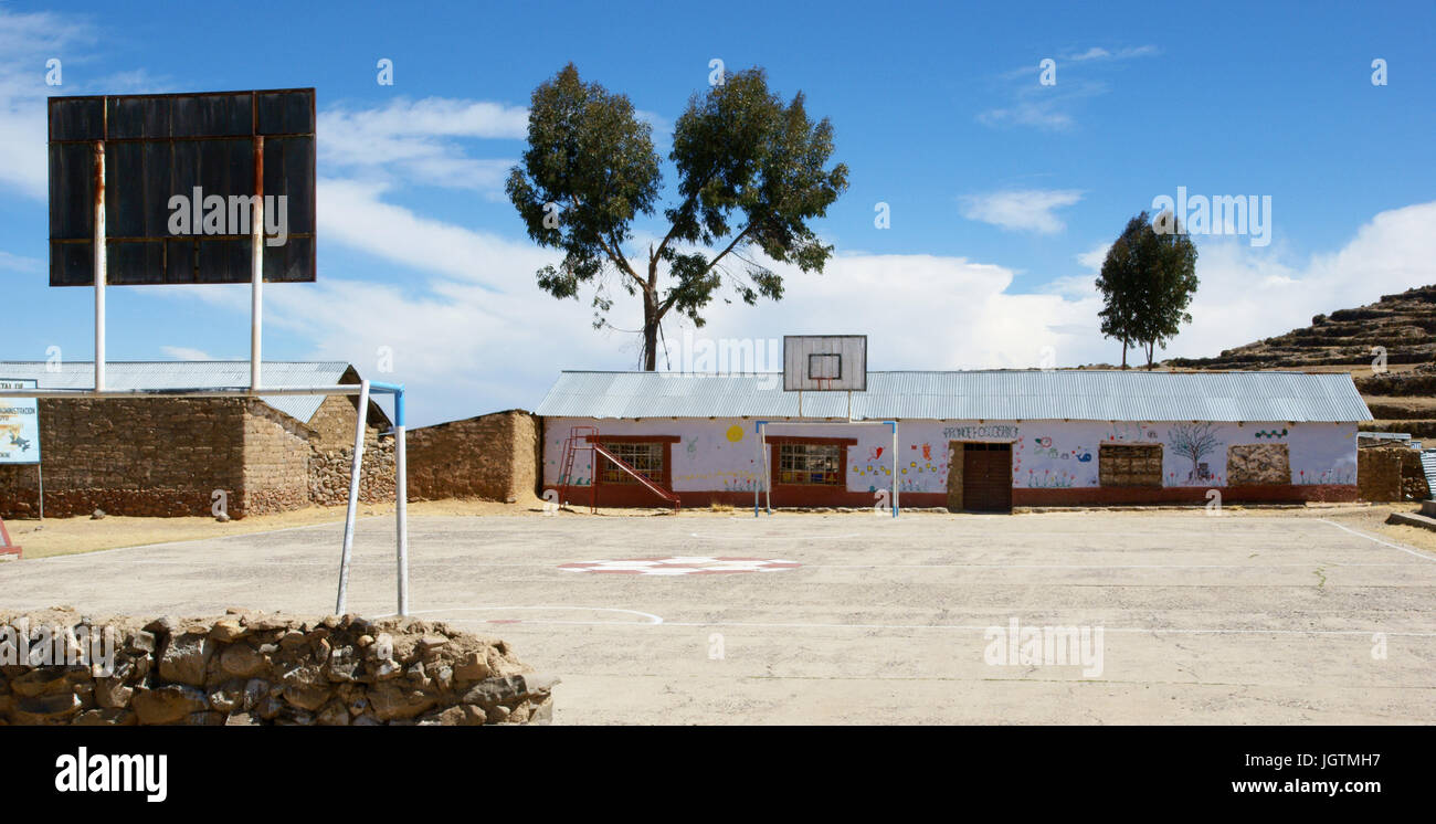 Isla Amantani, Titicaca Lake, Lima, Peru Stock Photo - Alamy