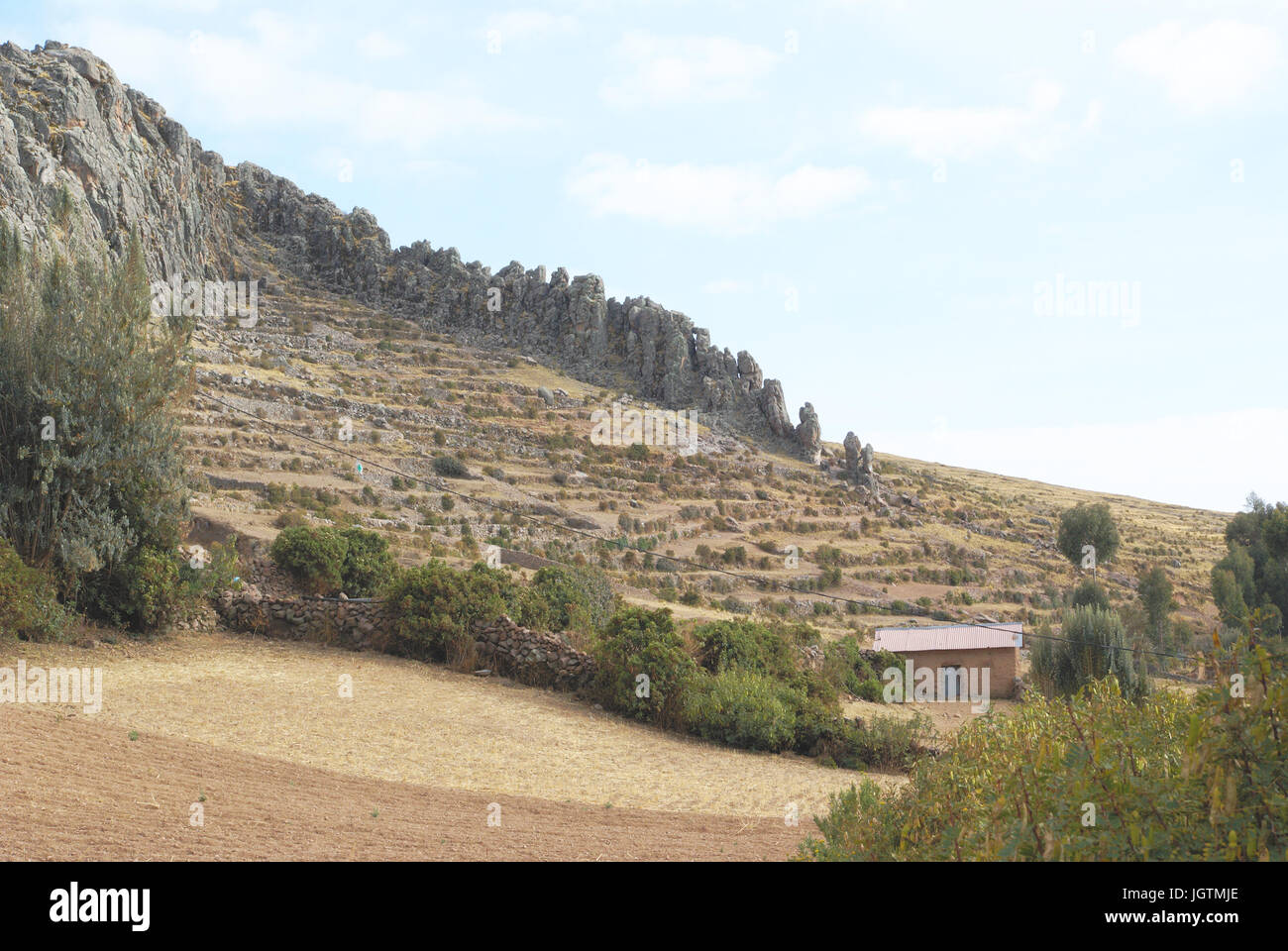 Isla Amantani, Titicaca Lake, Lima, Peru Stock Photo - Alamy