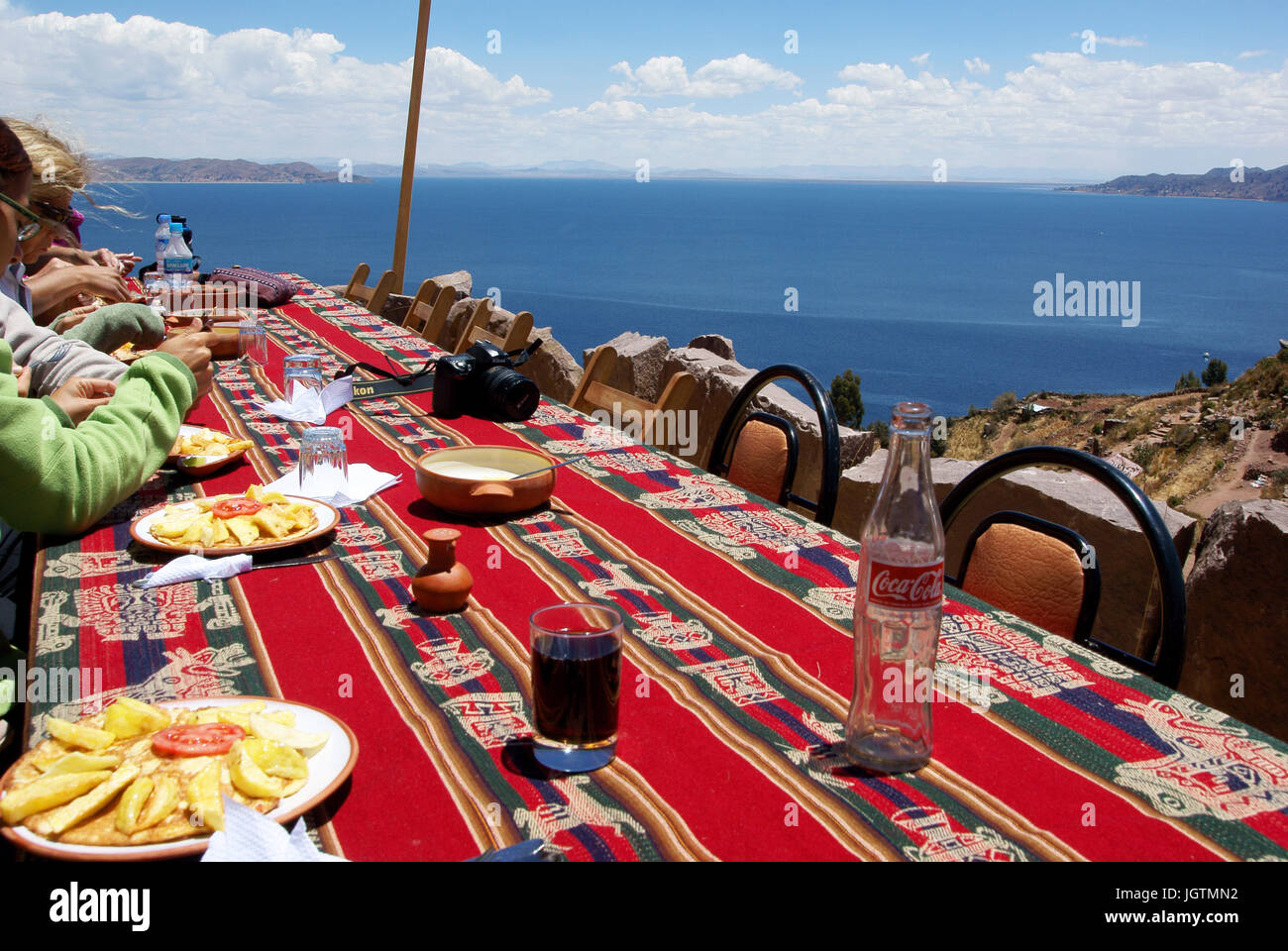 Isla Taquile, Titicaca Lake, Lima, Peru Stock Photo - Alamy