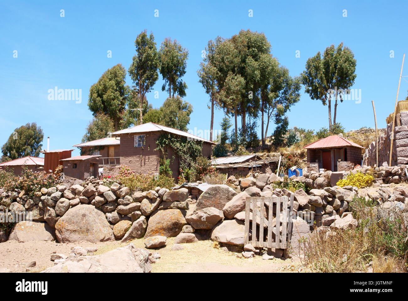 Isla Taquile, Titicaca Lake, Lima, Peru Stock Photo - Alamy