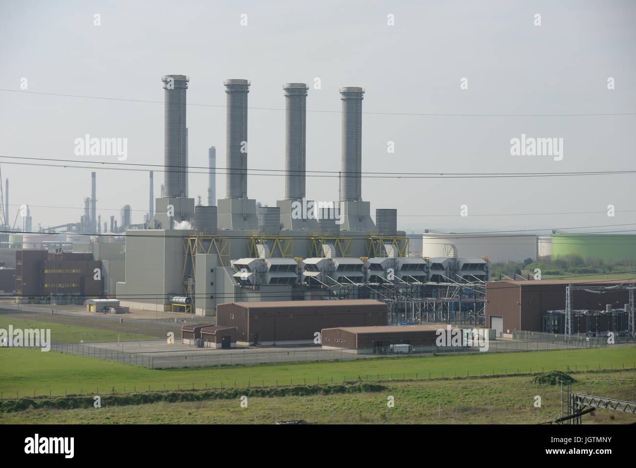 electrical power station, Killingholme A power station Stock Photo - Alamy