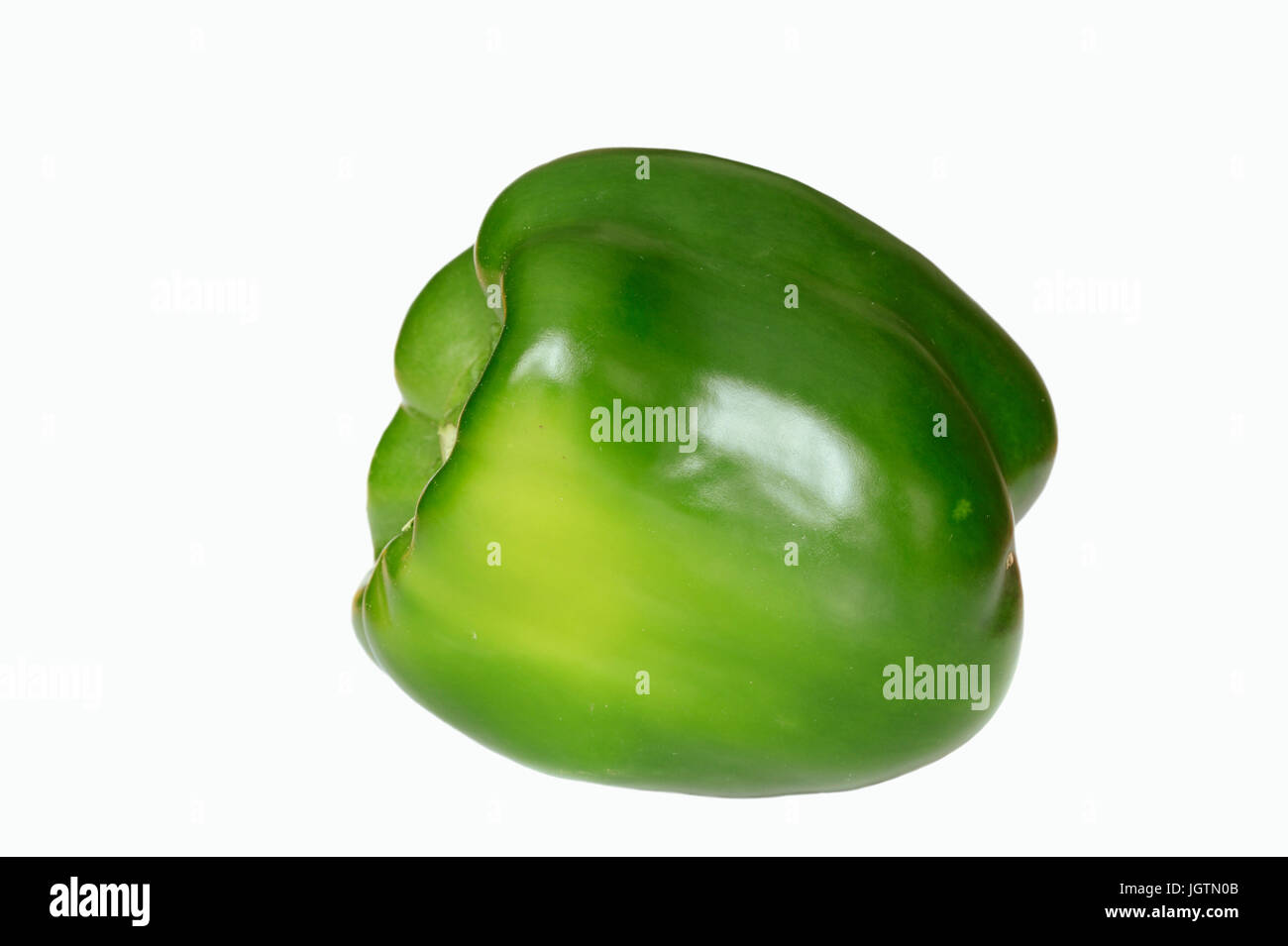 Gruene Paprikaschote / (Capsicum annuum) | Green Pepper fruit ...