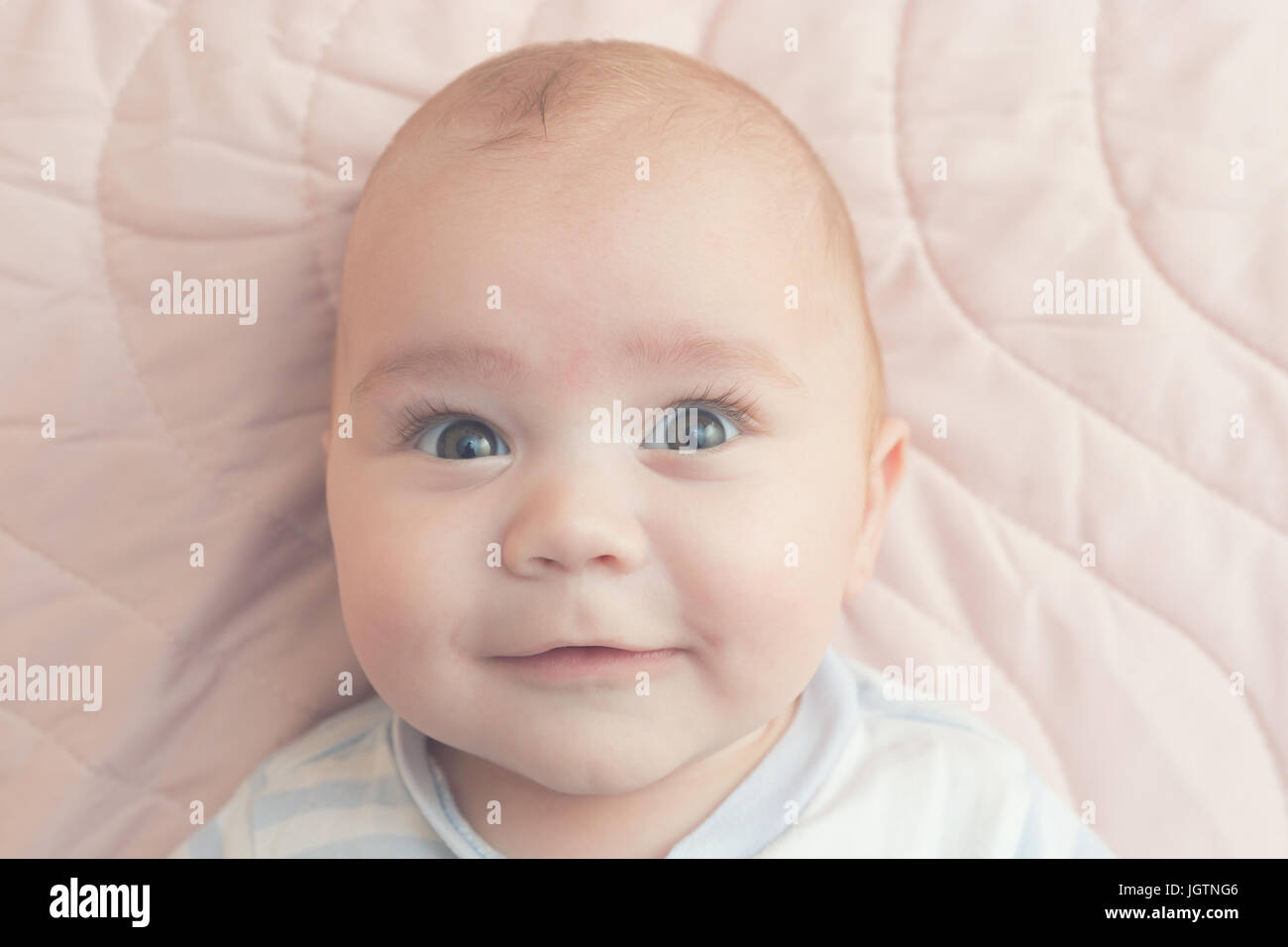 Portrait of a five-month boy Stock Photo - Alamy