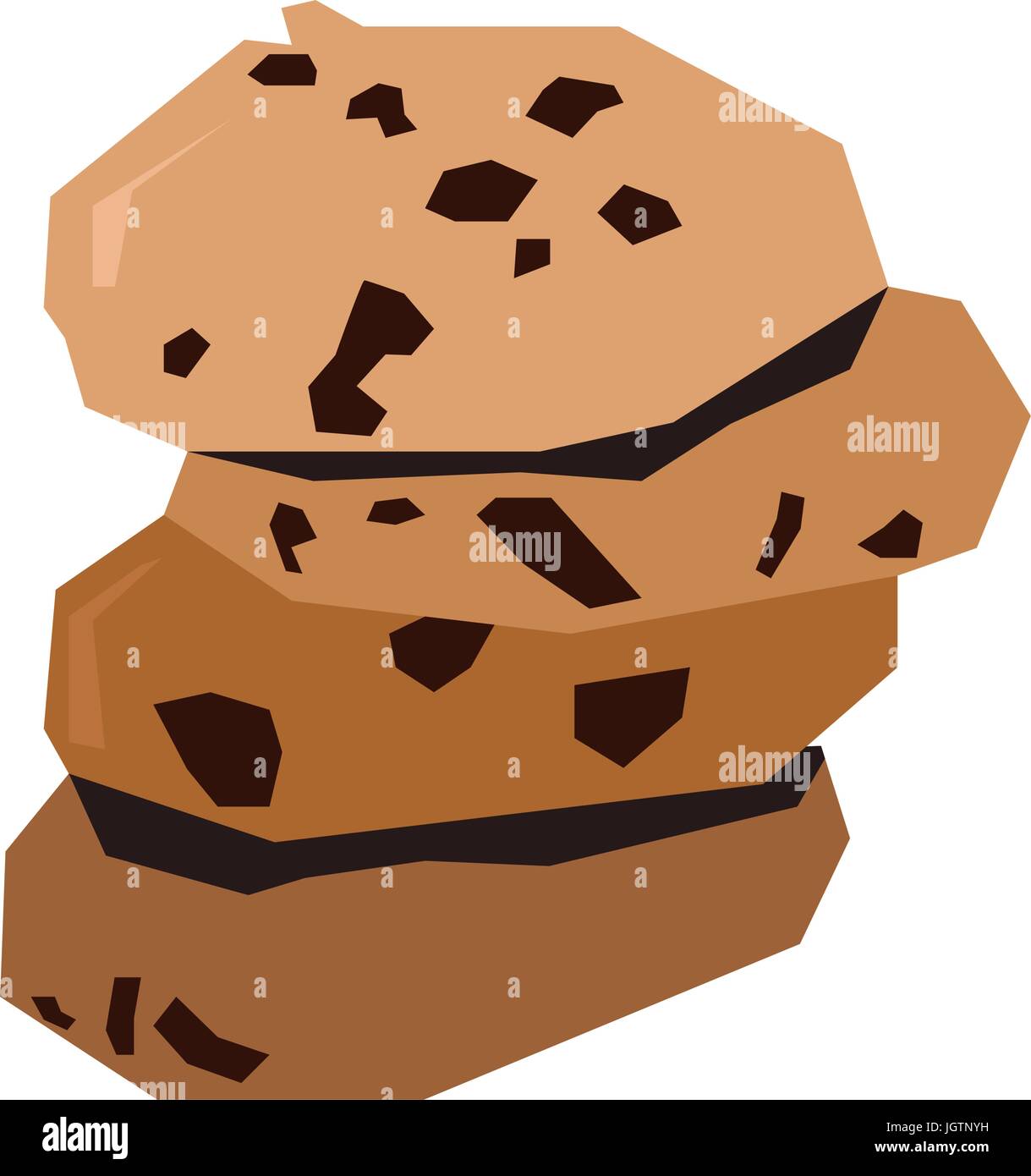 Isolated geometric cookies Stock Vector Image & Art - Alamy