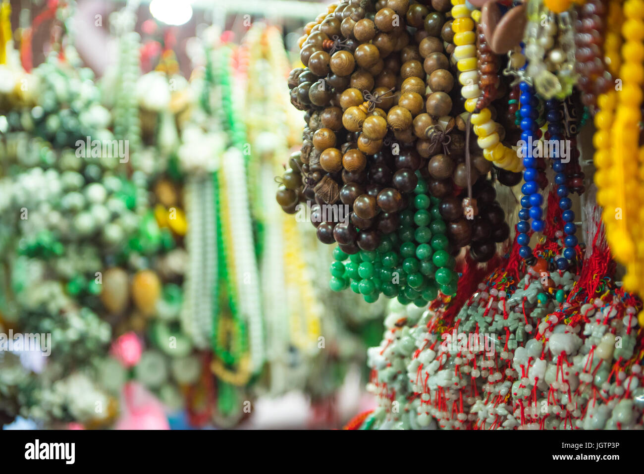 Jade Market in Kowloon, Hong Kong Stock Photo - Alamy