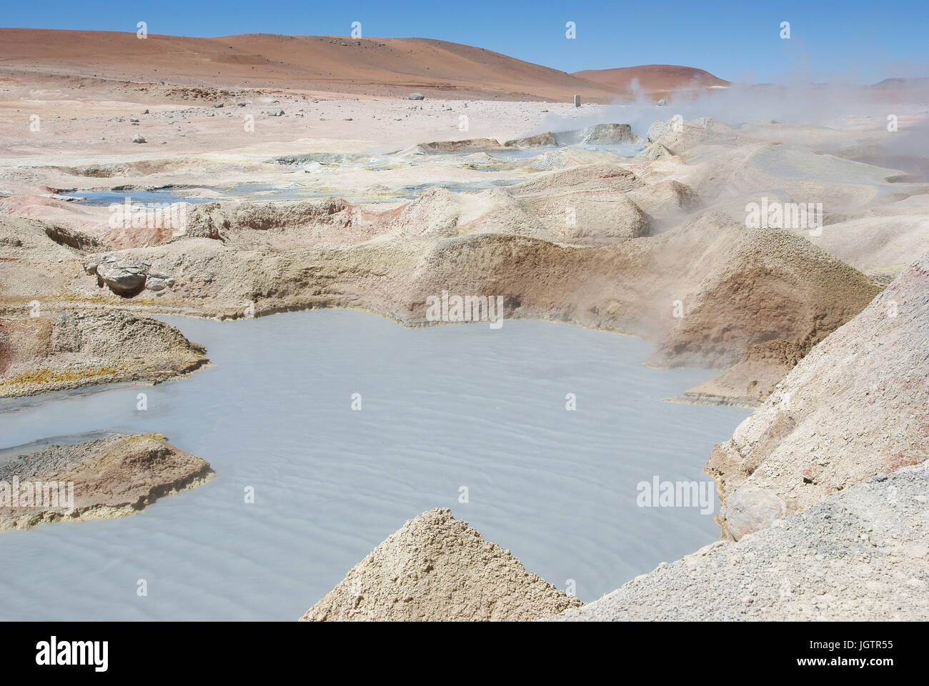 Gueisers - Reserva nacional de fauna andina Eduardo Abaroa - Deserto do ...