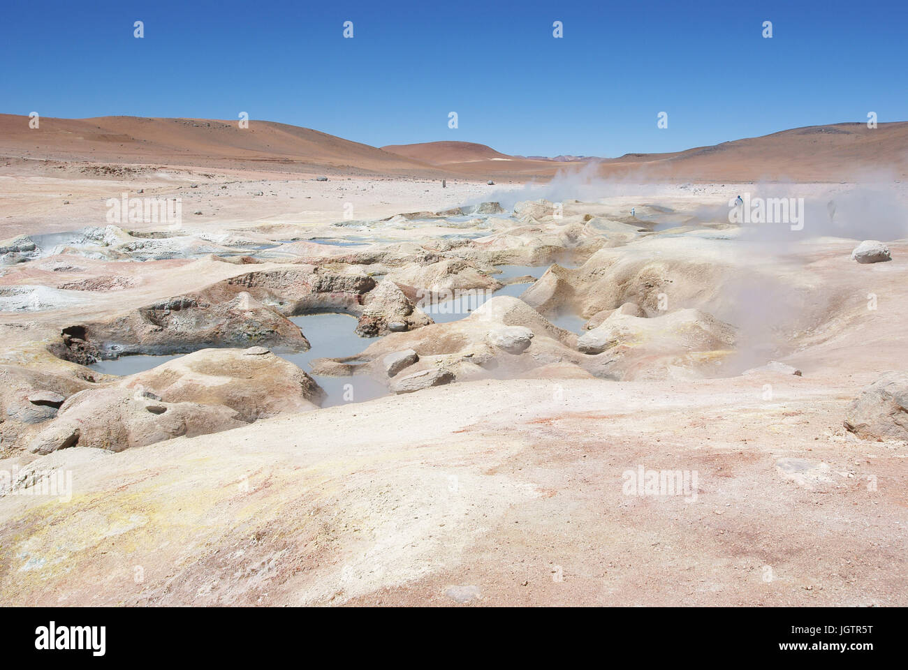 Gueisers - Reserva nacional de fauna andina Eduardo Abaroa - Deserto do ...