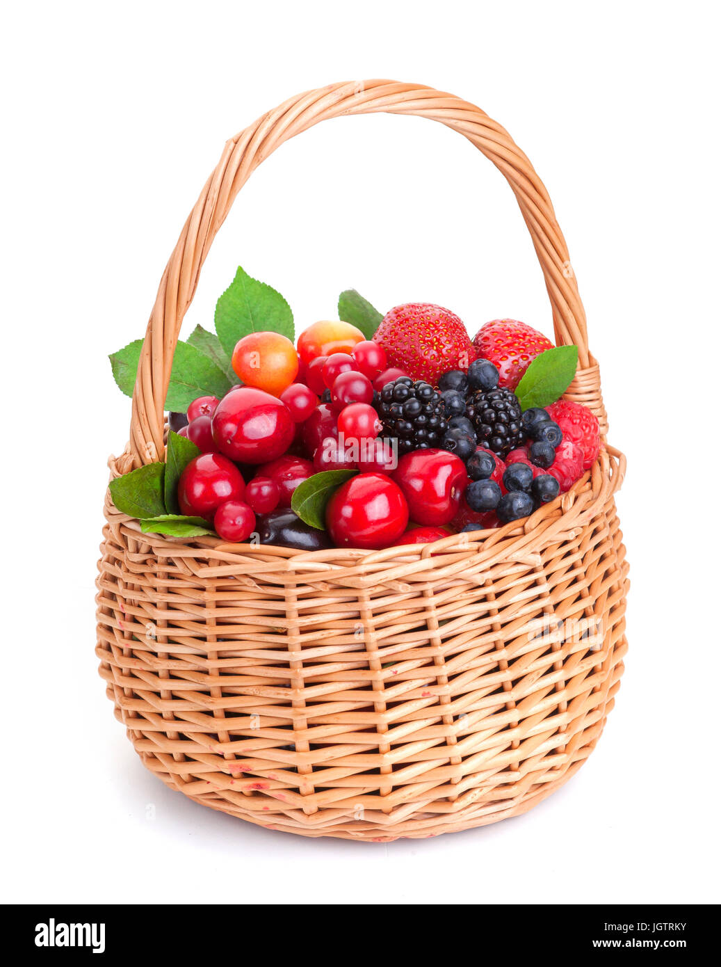 Colorful berries in different Cut Out Stock Images & Pictures - Alamy