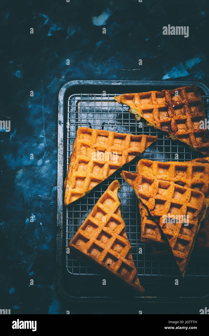 Waffle tray hi-res stock photography and images - Alamy