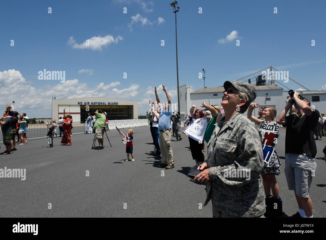 U.S. Air Force Lt. Col. Chaplain Deborah K. Kidd along with family ...