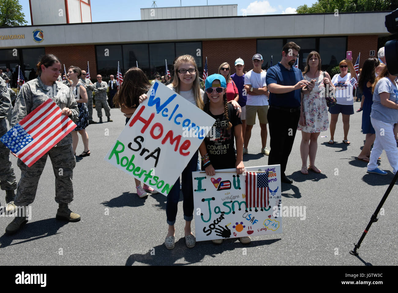 Family community members welcome hi-res stock photography and images ...
