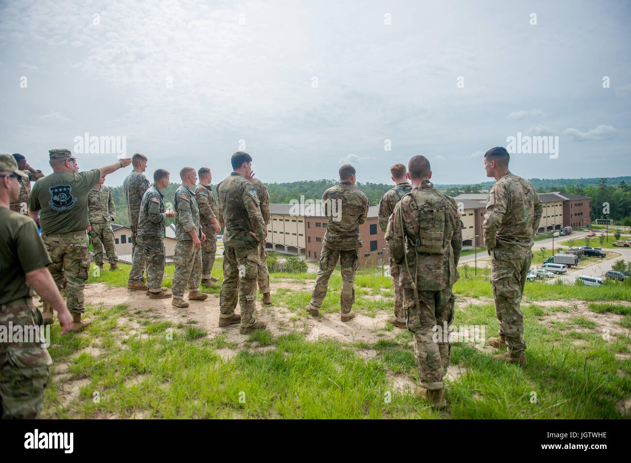 Mortar teams from 1st Battalion, 19th Infantry Regiment compete at Fort ...