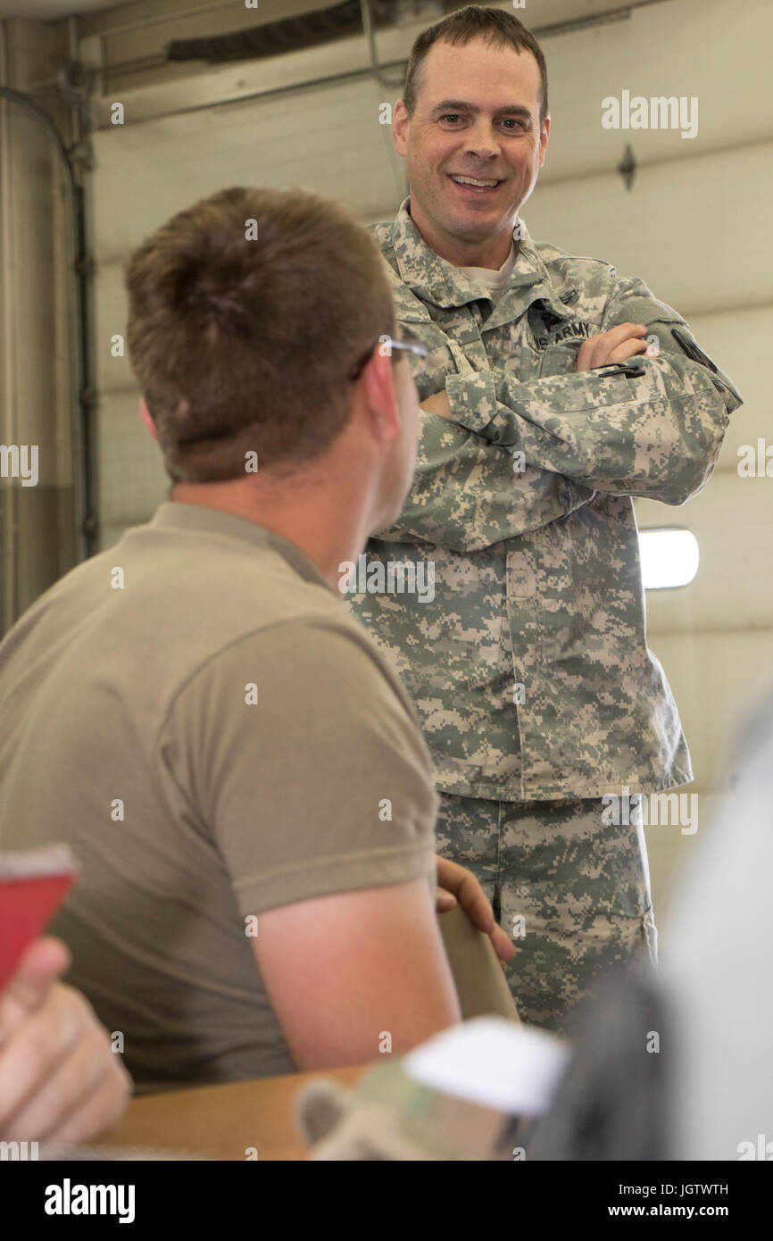 Battalion Commander of the 495th Combat Support Sustainment Battalion ...