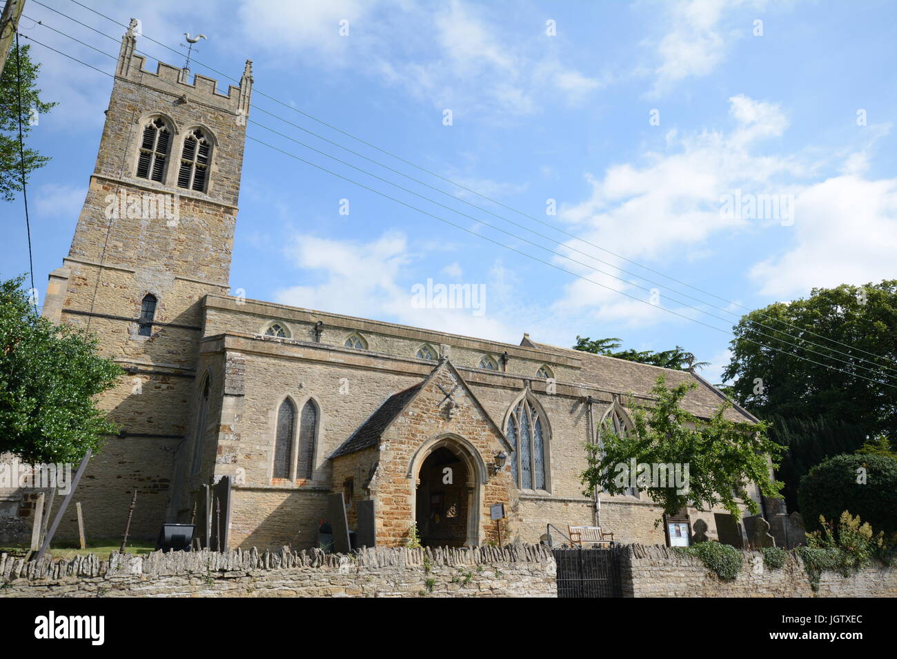Walgrave Church Northamptonshire Stock Photo - Alamy