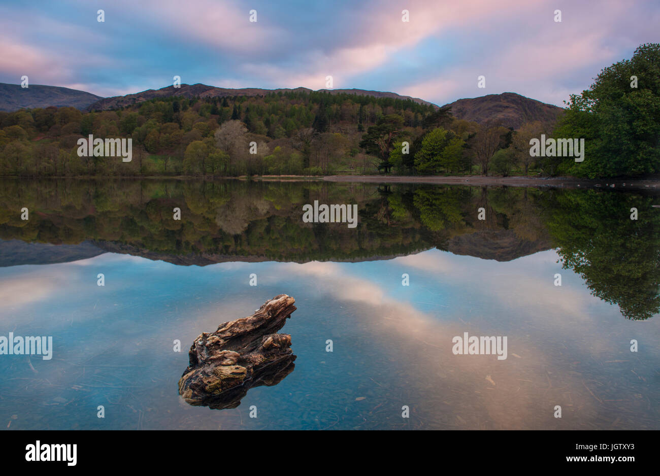 Coniston water Lake District England Stock Photo - Alamy